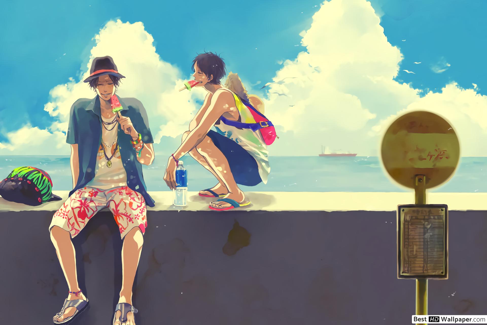 One Piece Summer Wallpapers - Wallpaper Cave