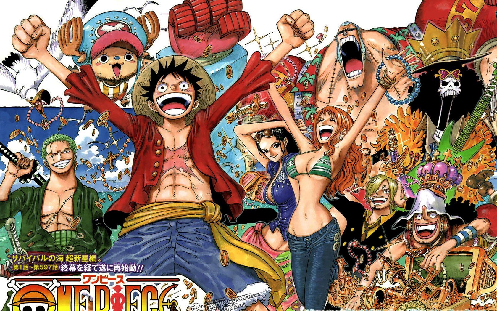 One Piece Summer Wallpapers - Wallpaper Cave