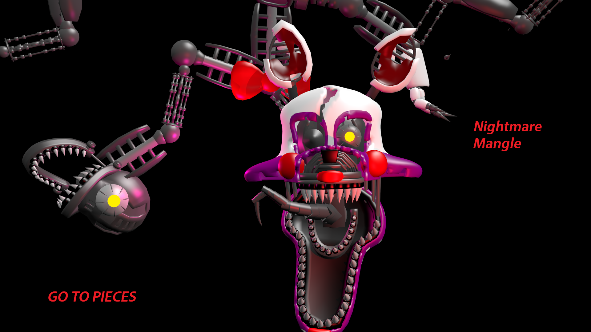 Nightmare Mangle Wallpapers - Wallpaper Cave
