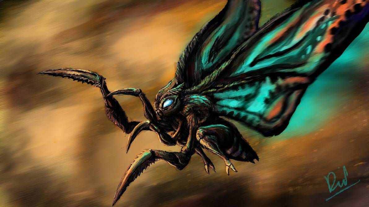 Mothra Anime Wallpapers - Wallpaper Cave