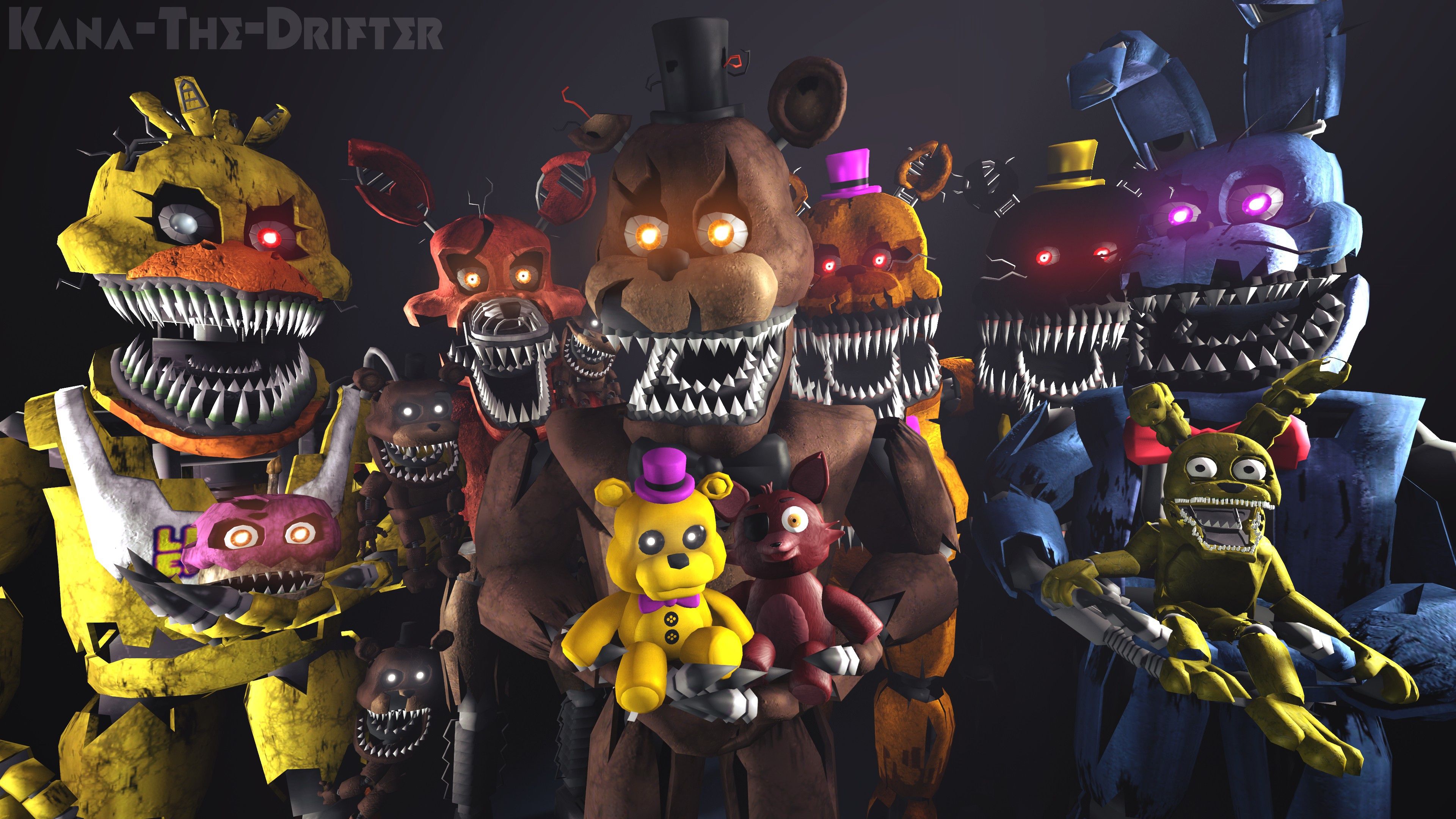 Scary Five Nights At Freddy's Wallpapers - Wallpaper Cave