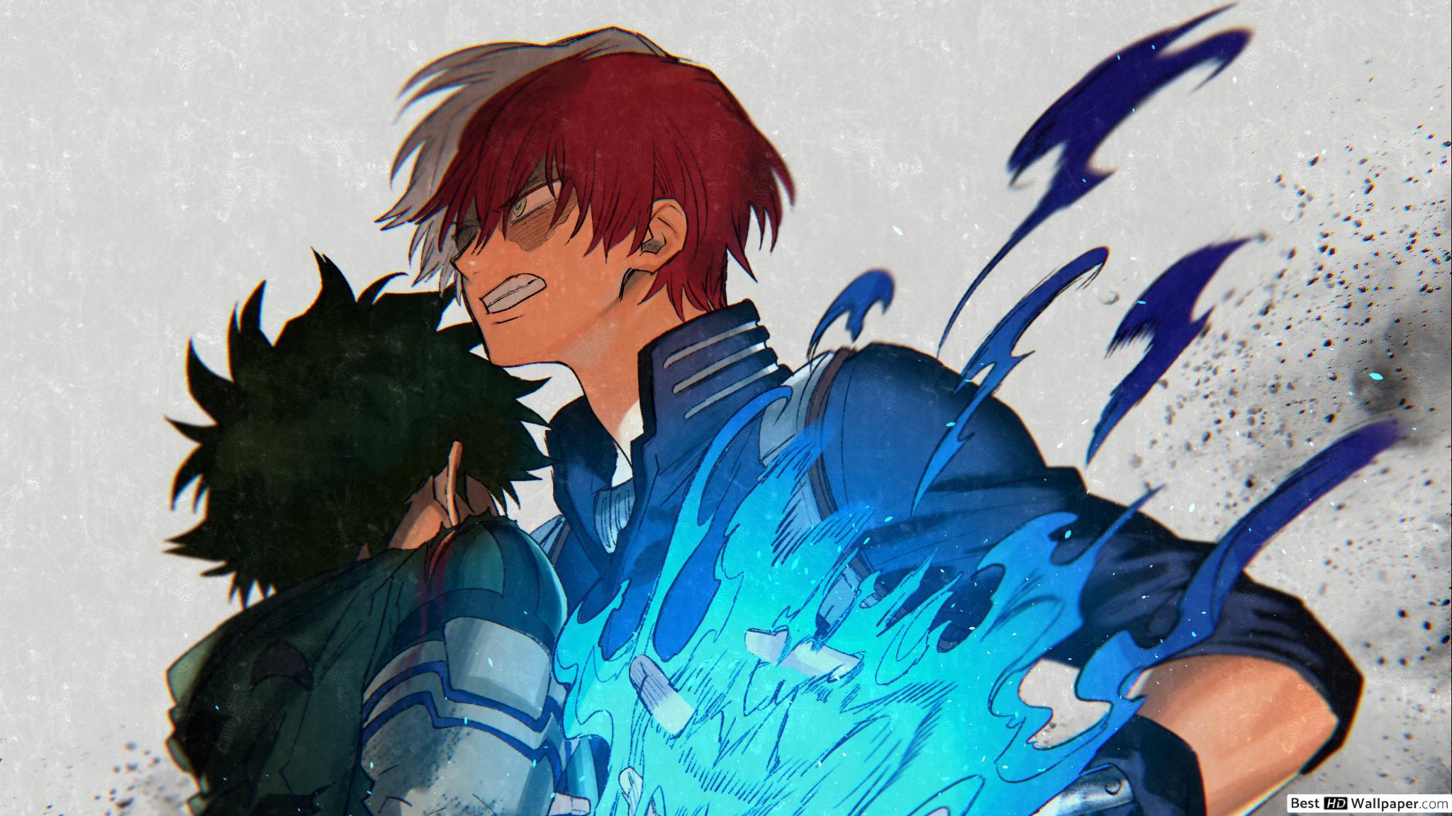 Deku Vs Todoroki HD Wallpapers - Wallpaper Cave