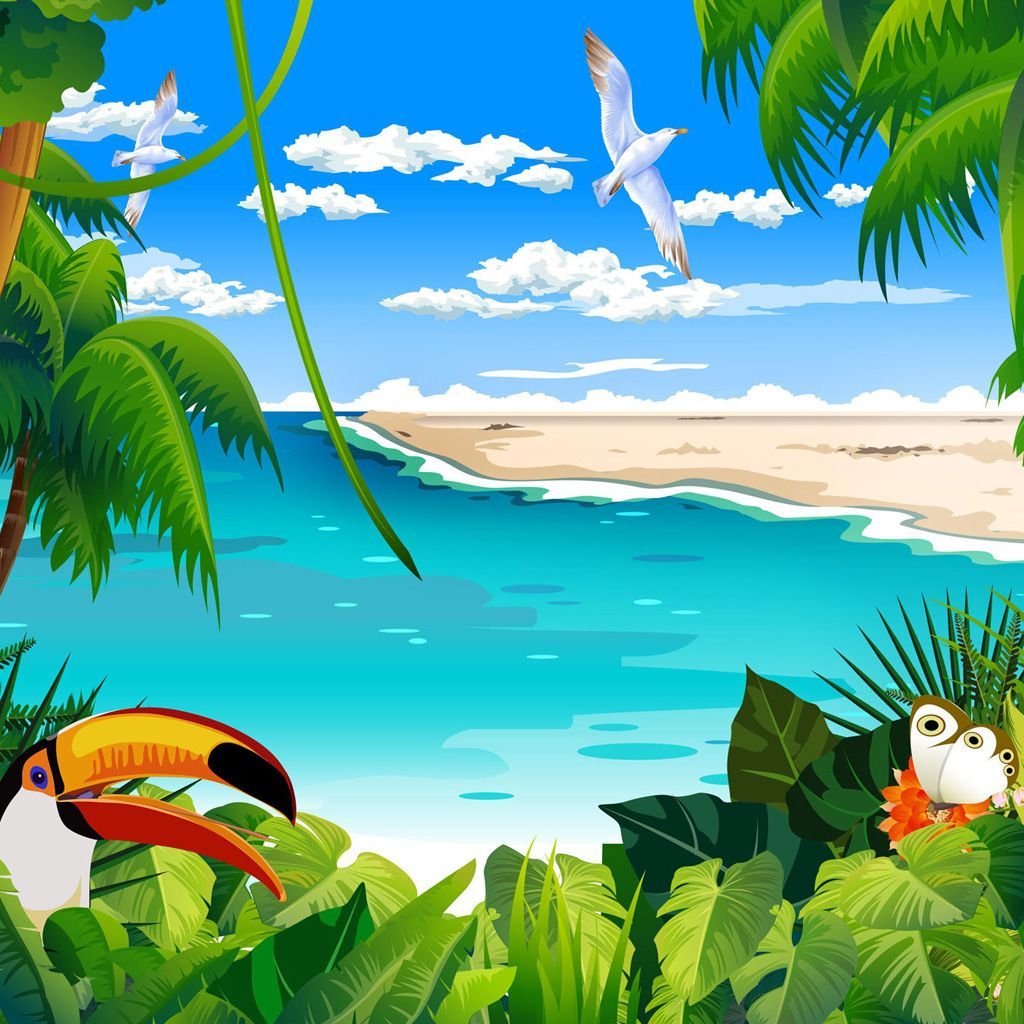 Cartoon Scenery Wallpapers - Wallpaper Cave