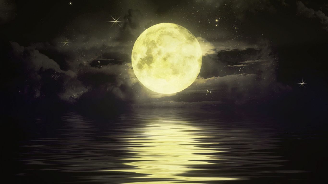 Spring Full Moon Wallpapers - Wallpaper Cave