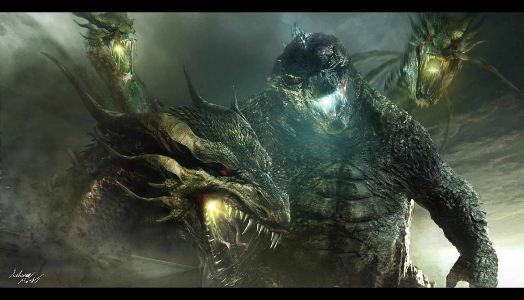 Godzilla Face Wallpapers - Wallpaper Cave