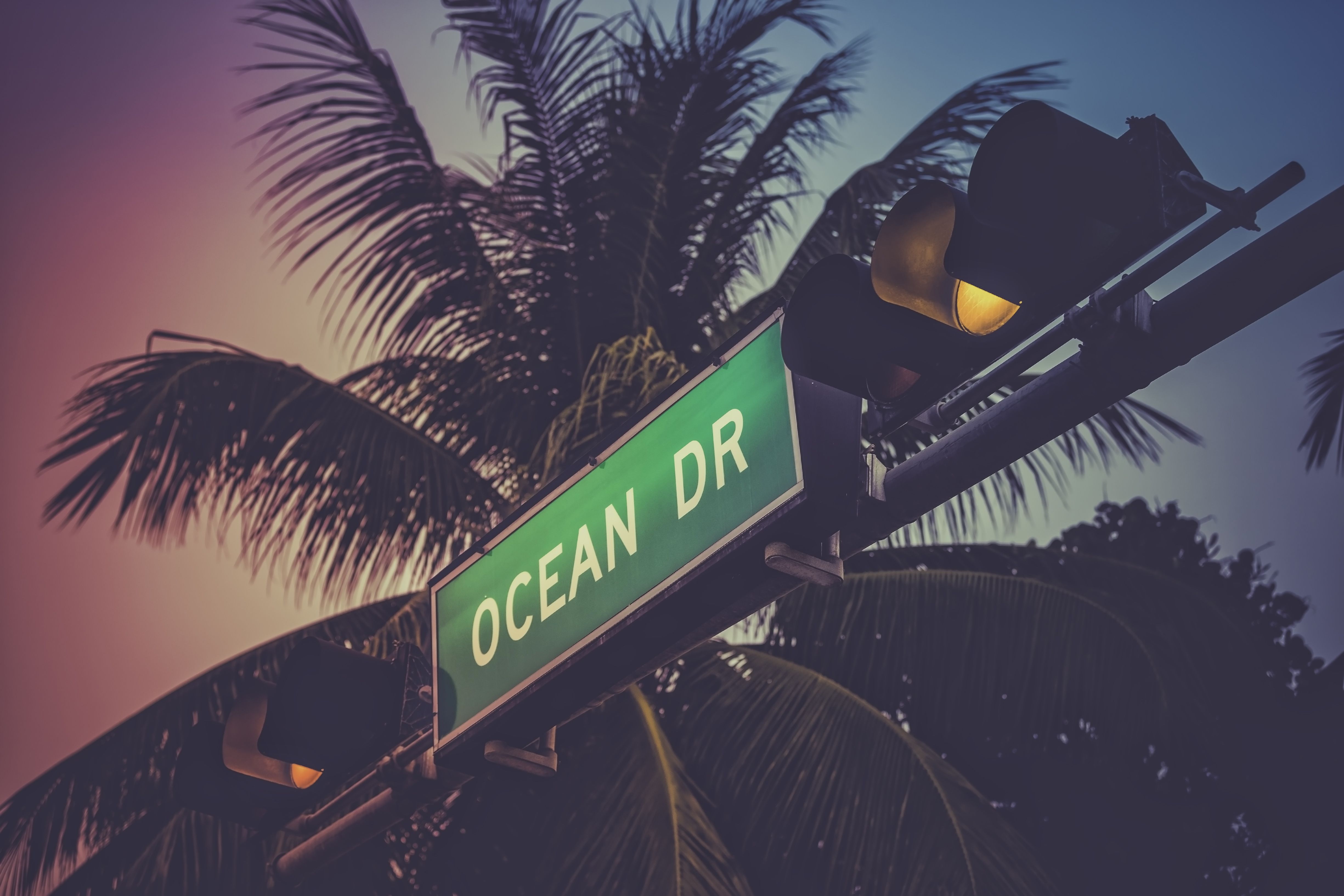Ocean Drive Wallpapers - Wallpaper Cave