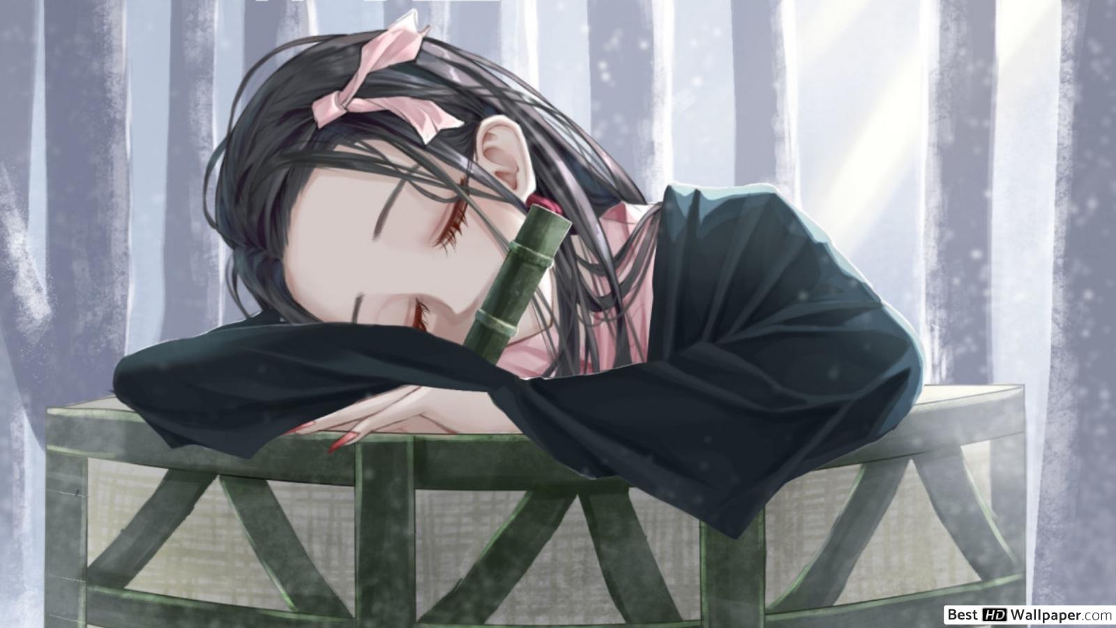 Sleep Nezuko Wallpapers - Wallpaper Cave