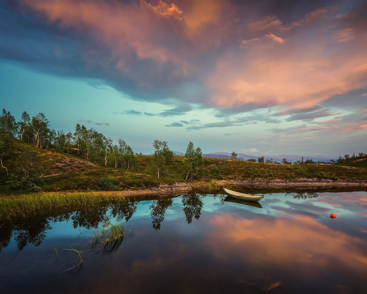 Summer Boat Lake Wallpapers - Wallpaper Cave