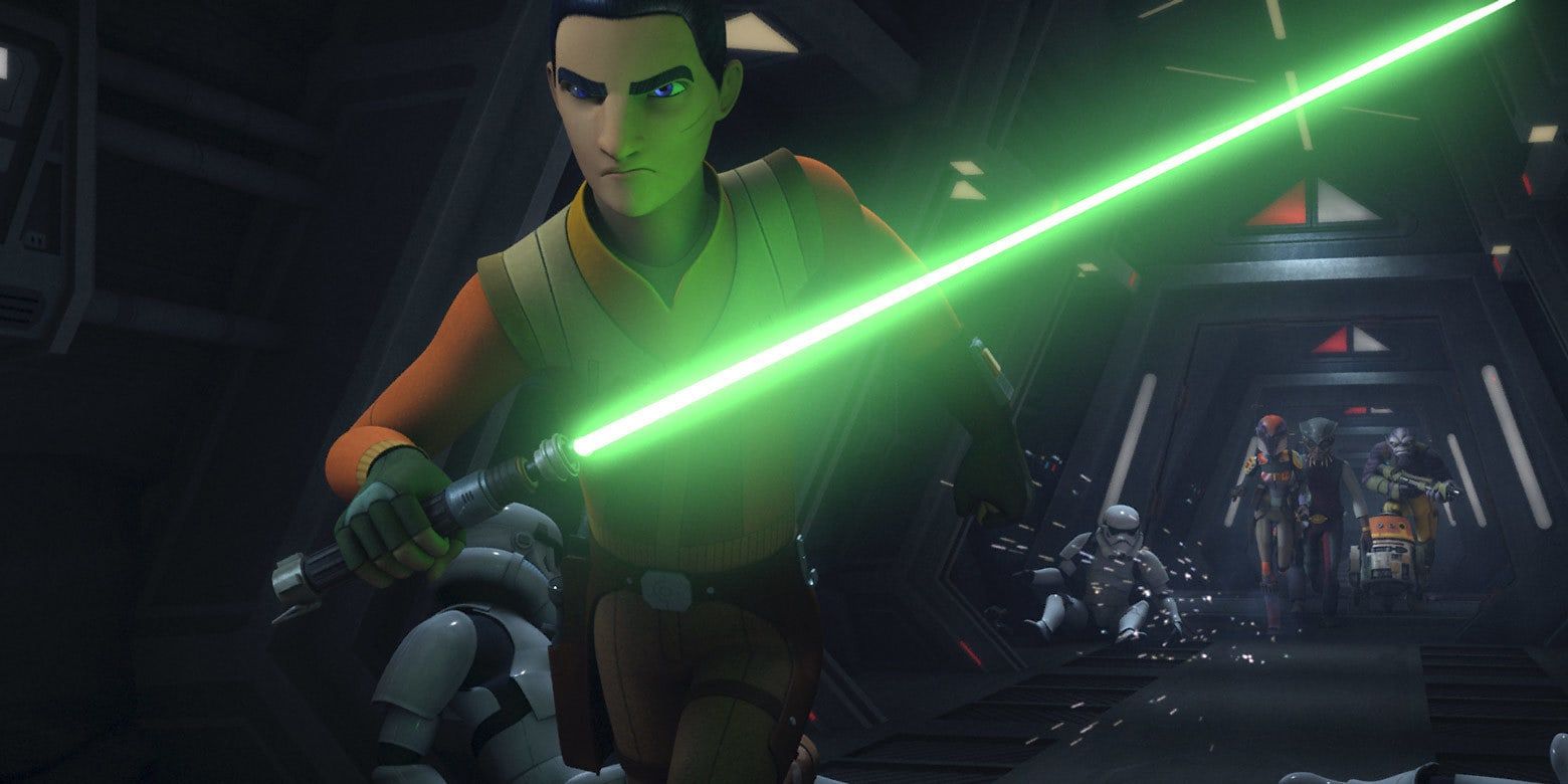Ezra Bridger Lightsaber Wallpapers - Wallpaper Cave