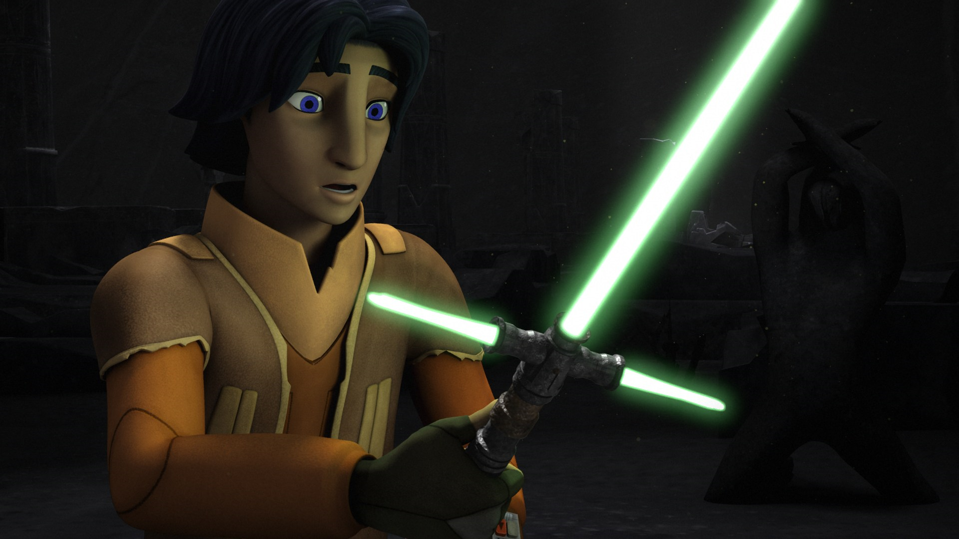 Ezra Bridger Lightsaber Wallpapers - Wallpaper Cave