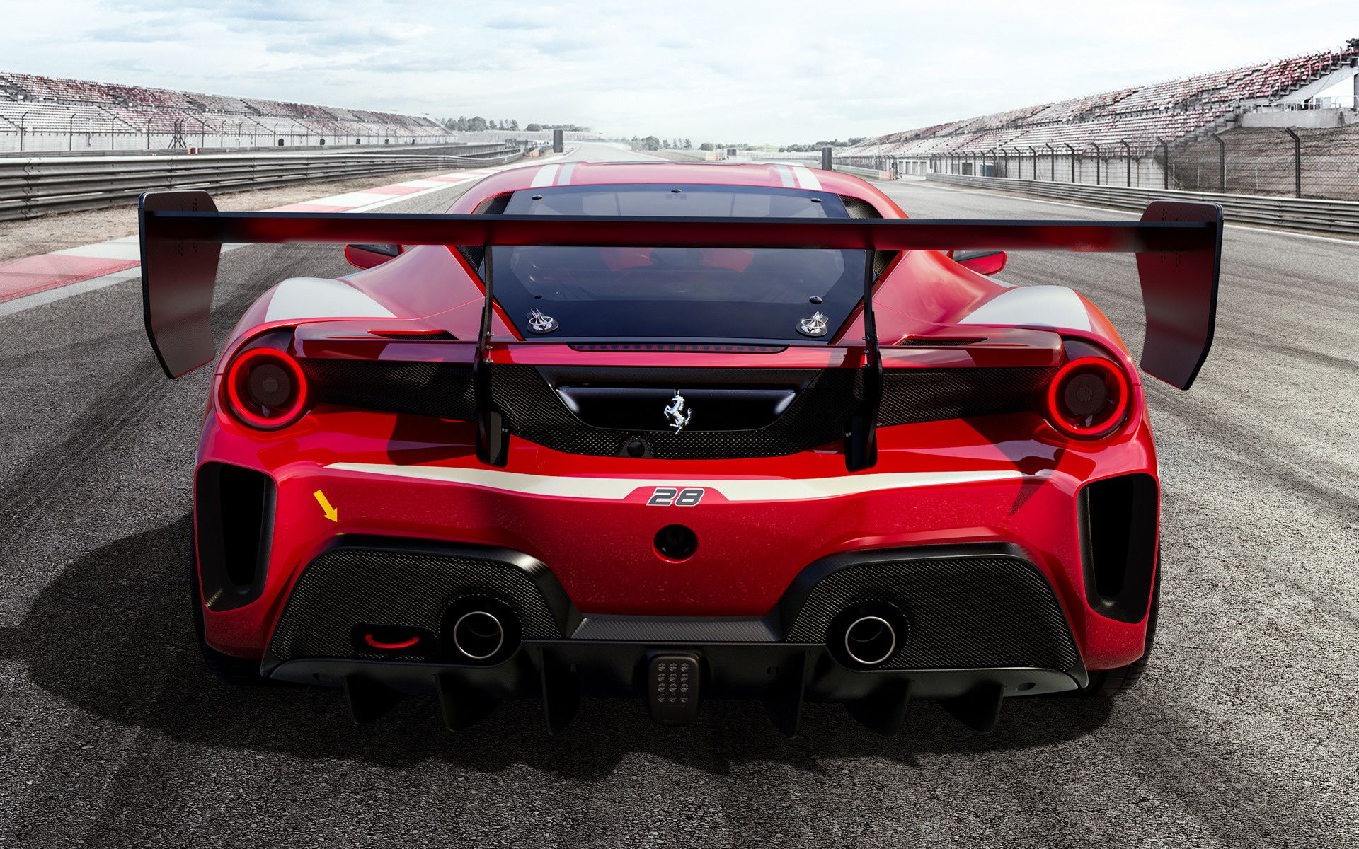 Ferrari 488 GTB Challenge Evo Wallpapers - Wallpaper Cave