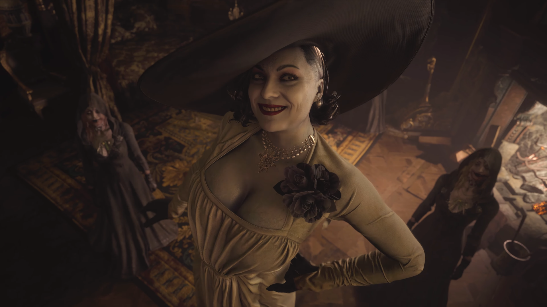 Lady Dimitrescu Wallpapers Wallpaper Cave Lady Dimitrescu Wallpapers Wallpaper Cave