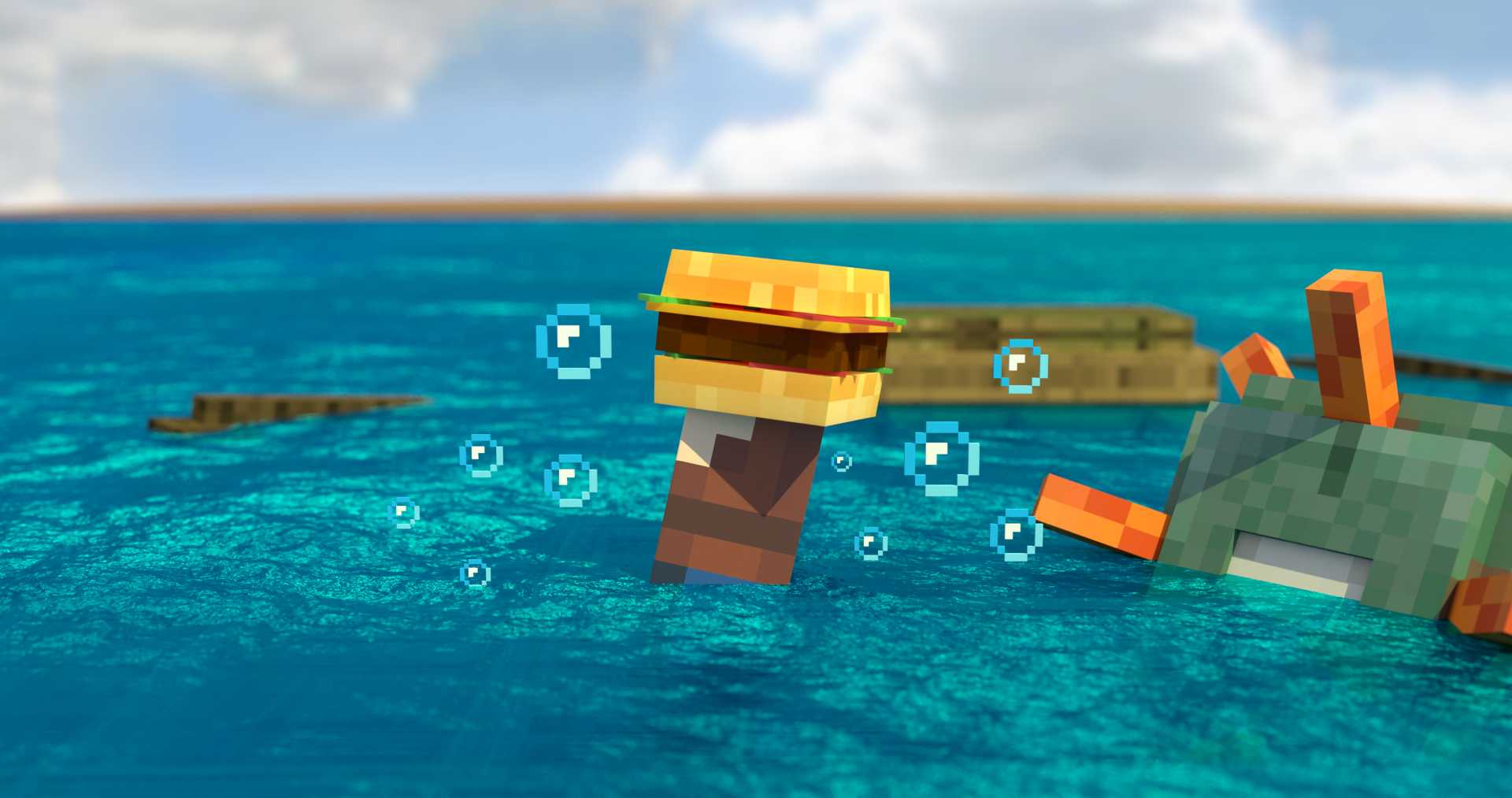 Minecraft Ocean Wallpapers - Wallpaper Cave
