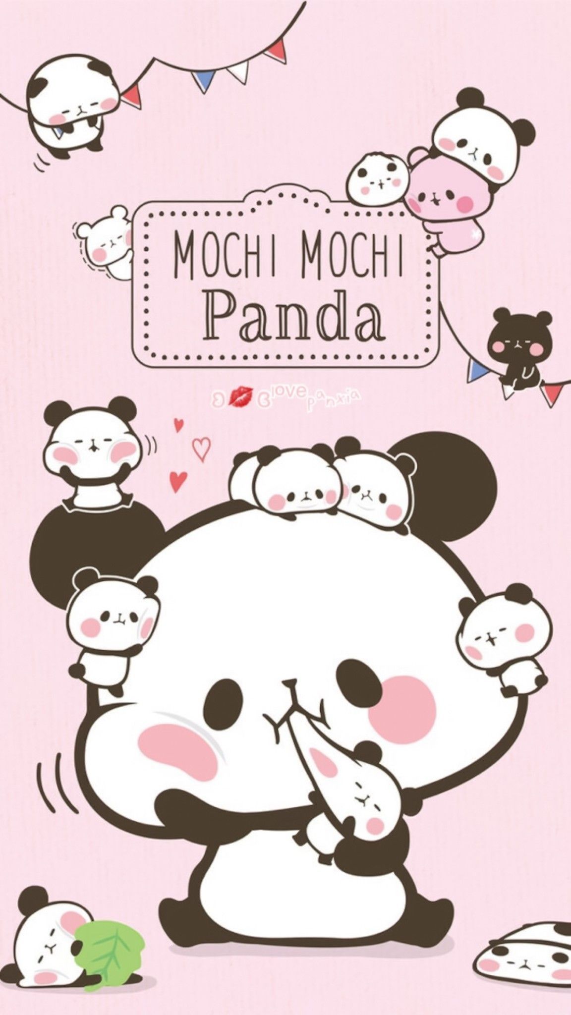 Mochi Panda Wallpapers - Wallpaper Cave