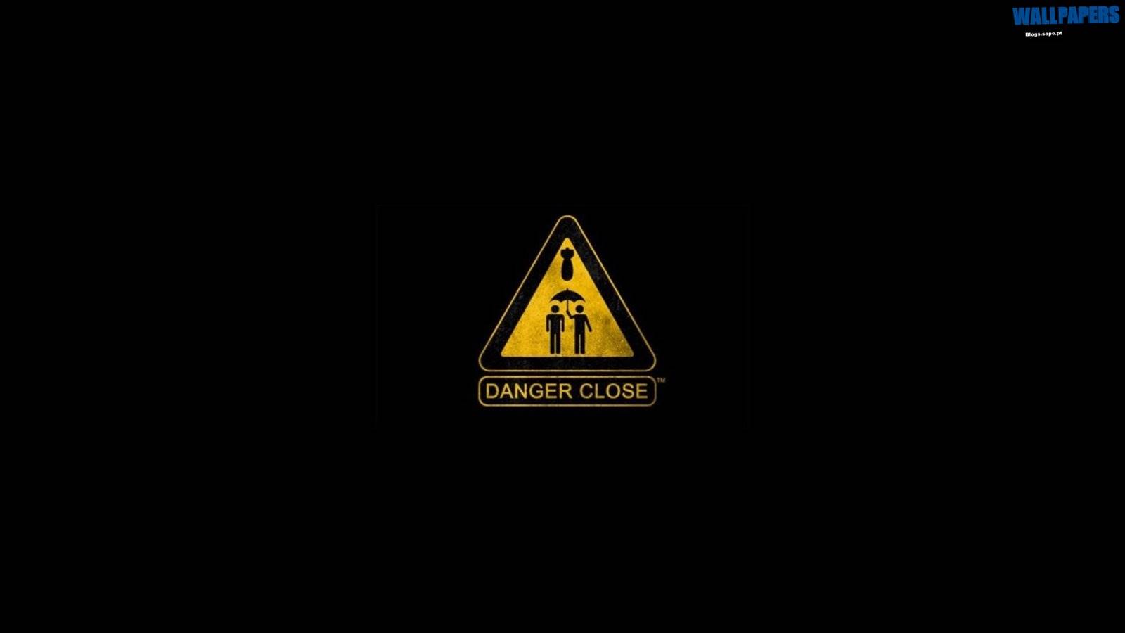 Hazard Sign Wallpapers - Wallpaper Cave