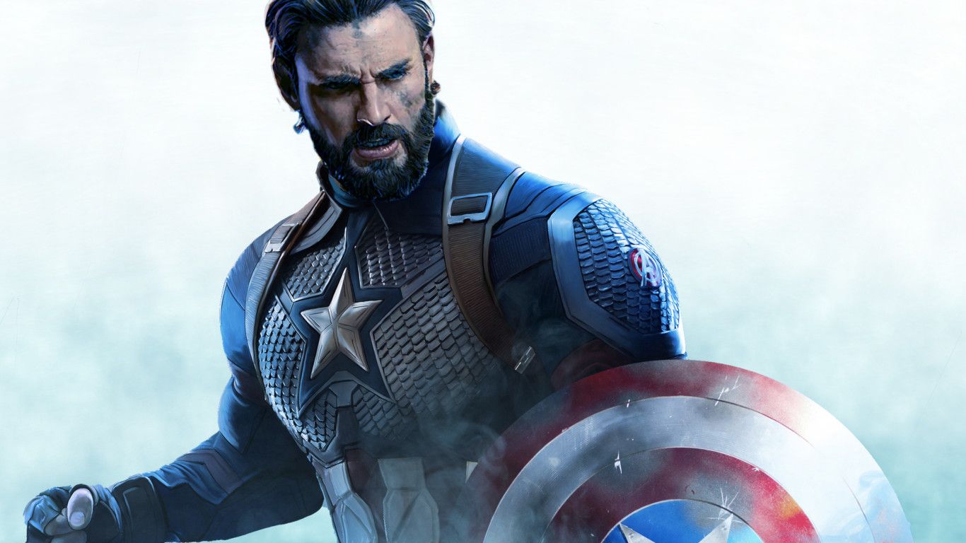 Captain America With Beard Wallpapers - Wallpaper Cave