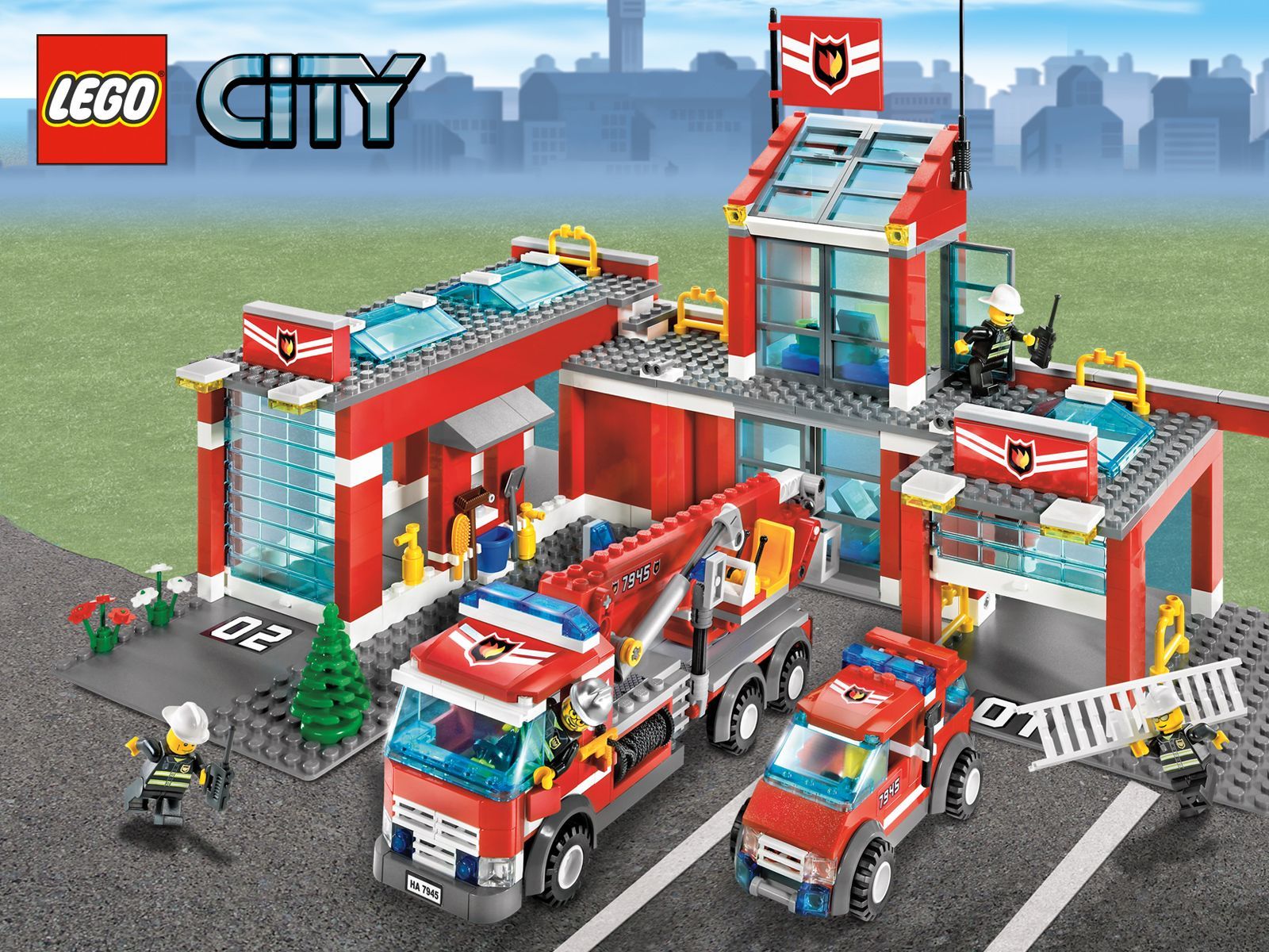 LEGO Fire Truck Wallpapers - Wallpaper Cave