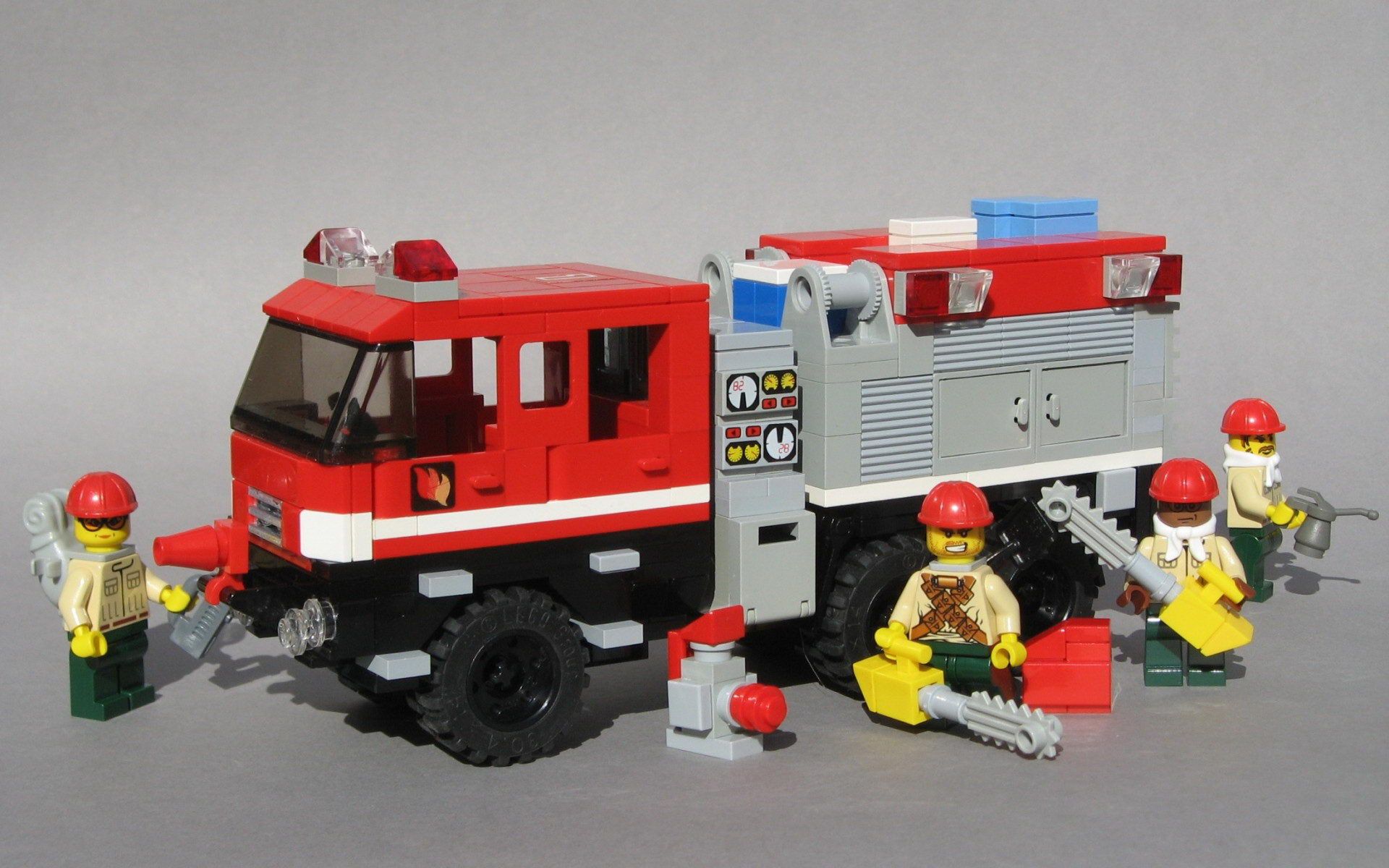 LEGO Fire Truck Wallpapers - Wallpaper Cave
