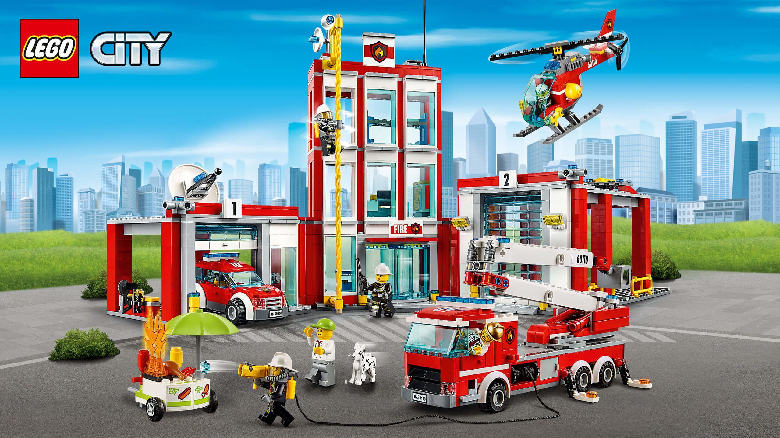 LEGO Fire Truck Wallpapers - Wallpaper Cave