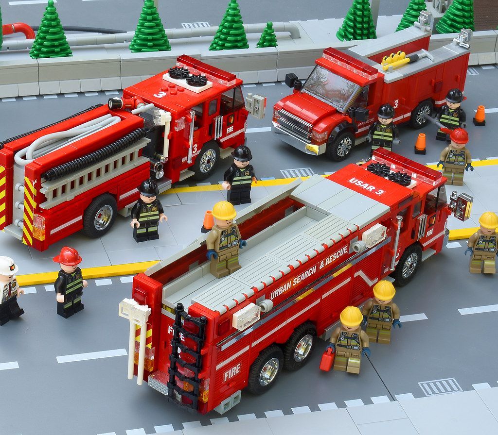 LEGO Fire Truck Wallpapers - Wallpaper Cave