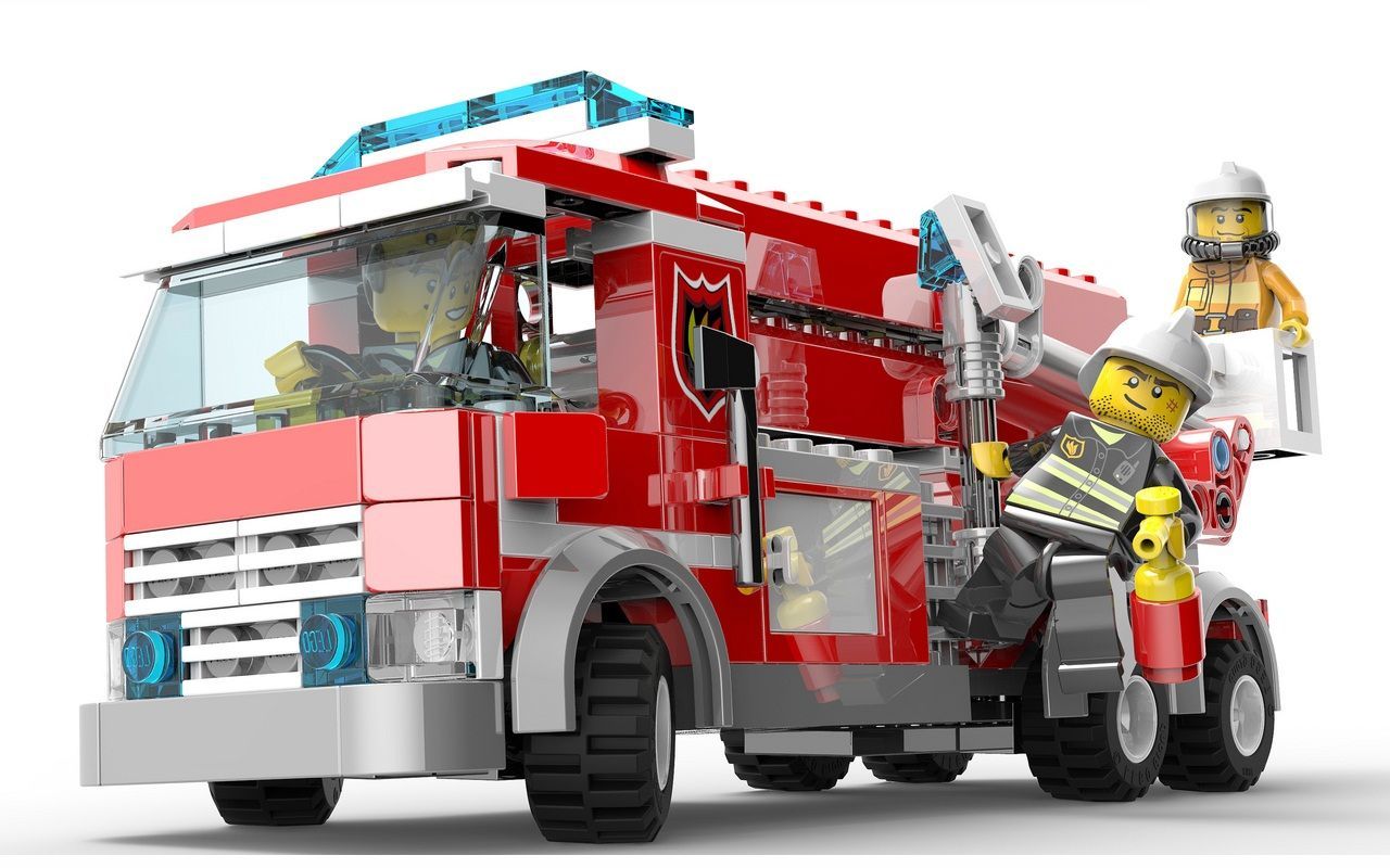 LEGO Fire Truck Wallpapers - Wallpaper Cave