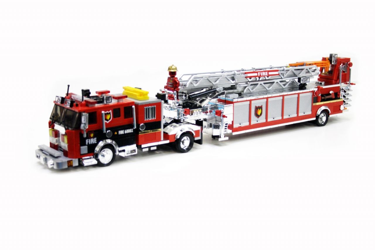 LEGO Fire Truck Wallpapers - Wallpaper Cave