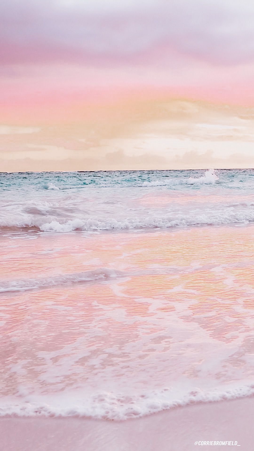 Pink Pastel Of Sea Wallpapers - Wallpaper Cave