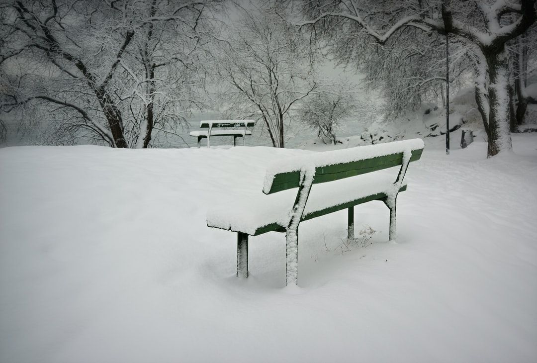 Snow Covered Bench Wallpapers - Wallpaper Cave