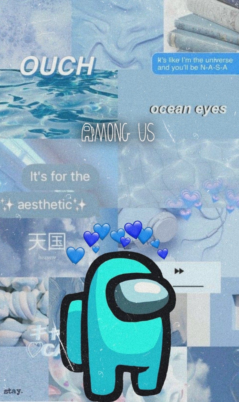 Blue And Green Among Us Wallpapers - Wallpaper Cave