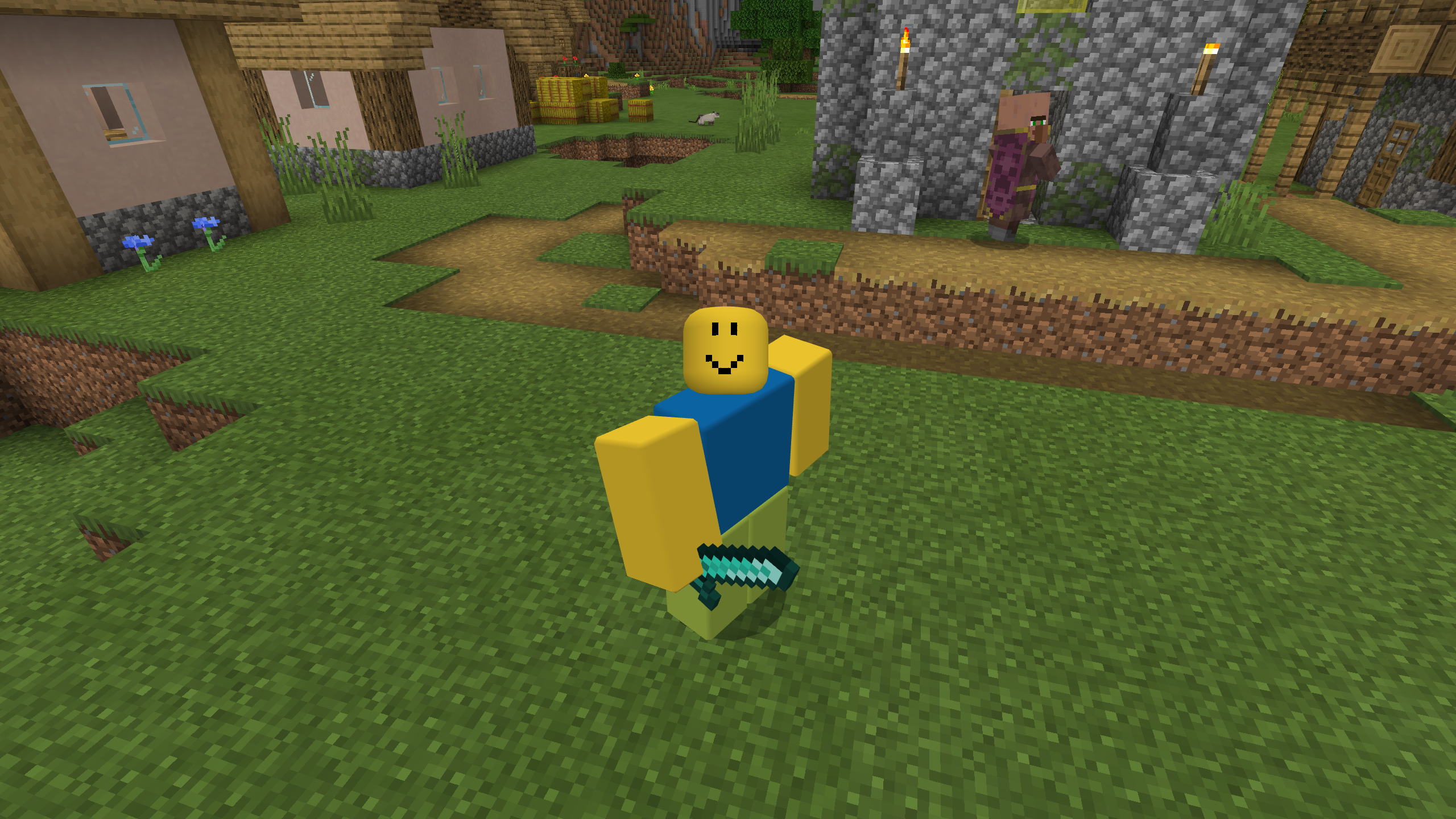 Roblox And Minecraft Wallpapers - Wallpaper Cave