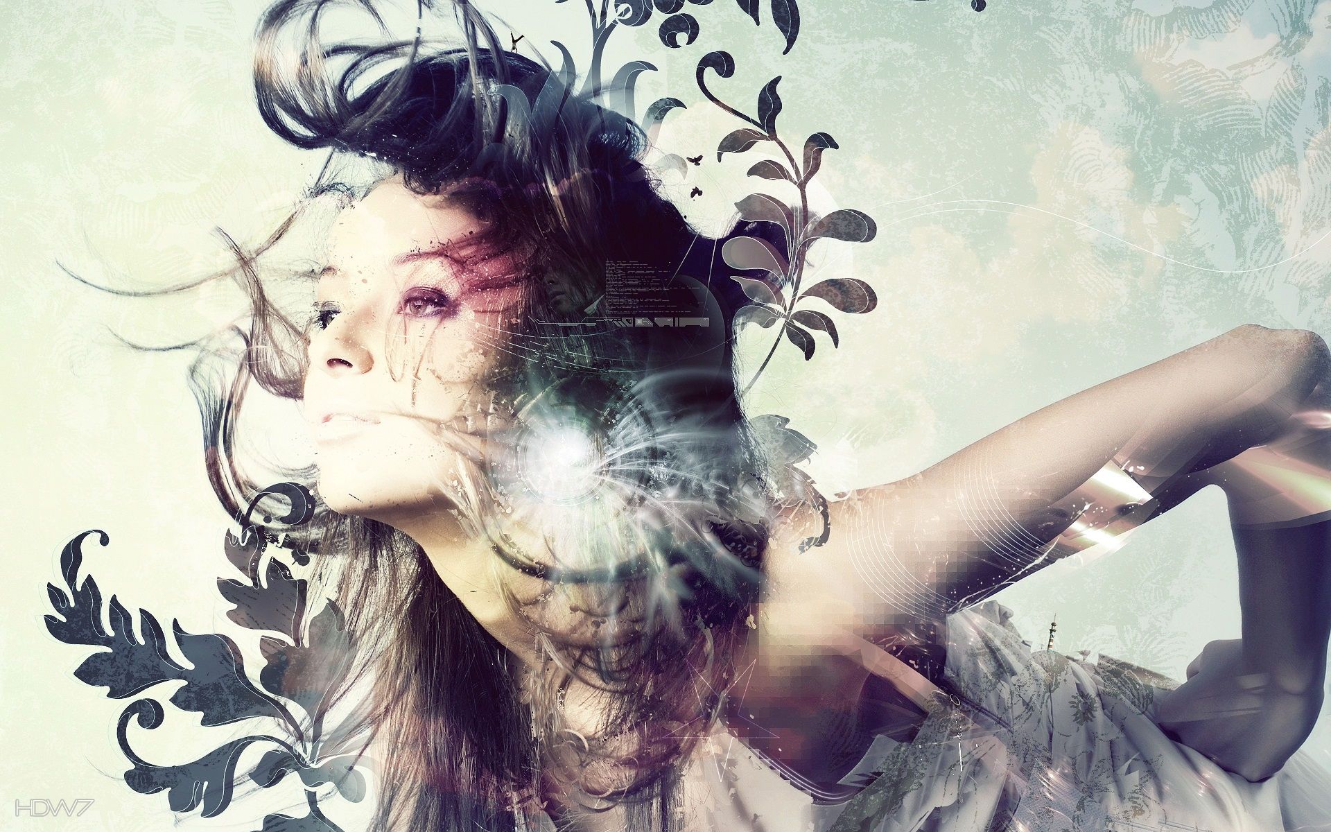 Abstract Girl Wallpapers - Wallpaper Cave