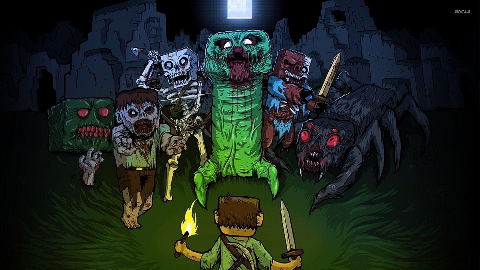 Minecraft Hardcore Wallpapers - Wallpaper Cave