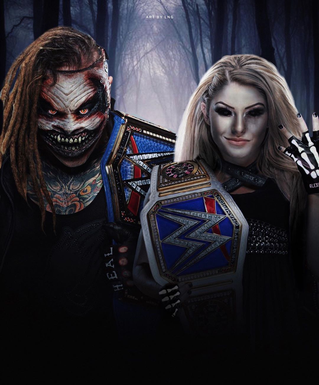 Alexa Bliss Scary Wallpapers - Wallpaper Cave