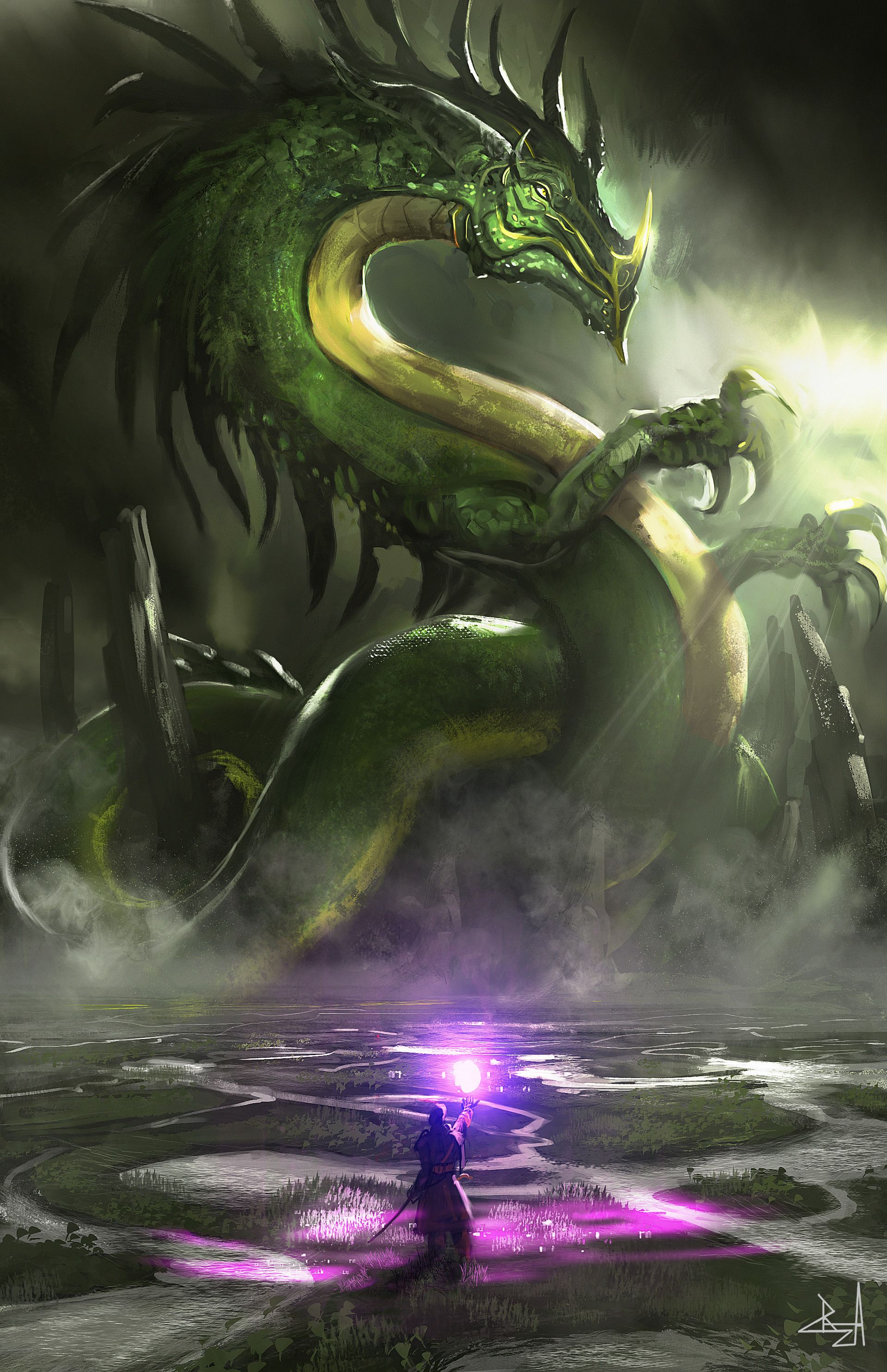 Glow Dragons Wallpapers - Wallpaper Cave