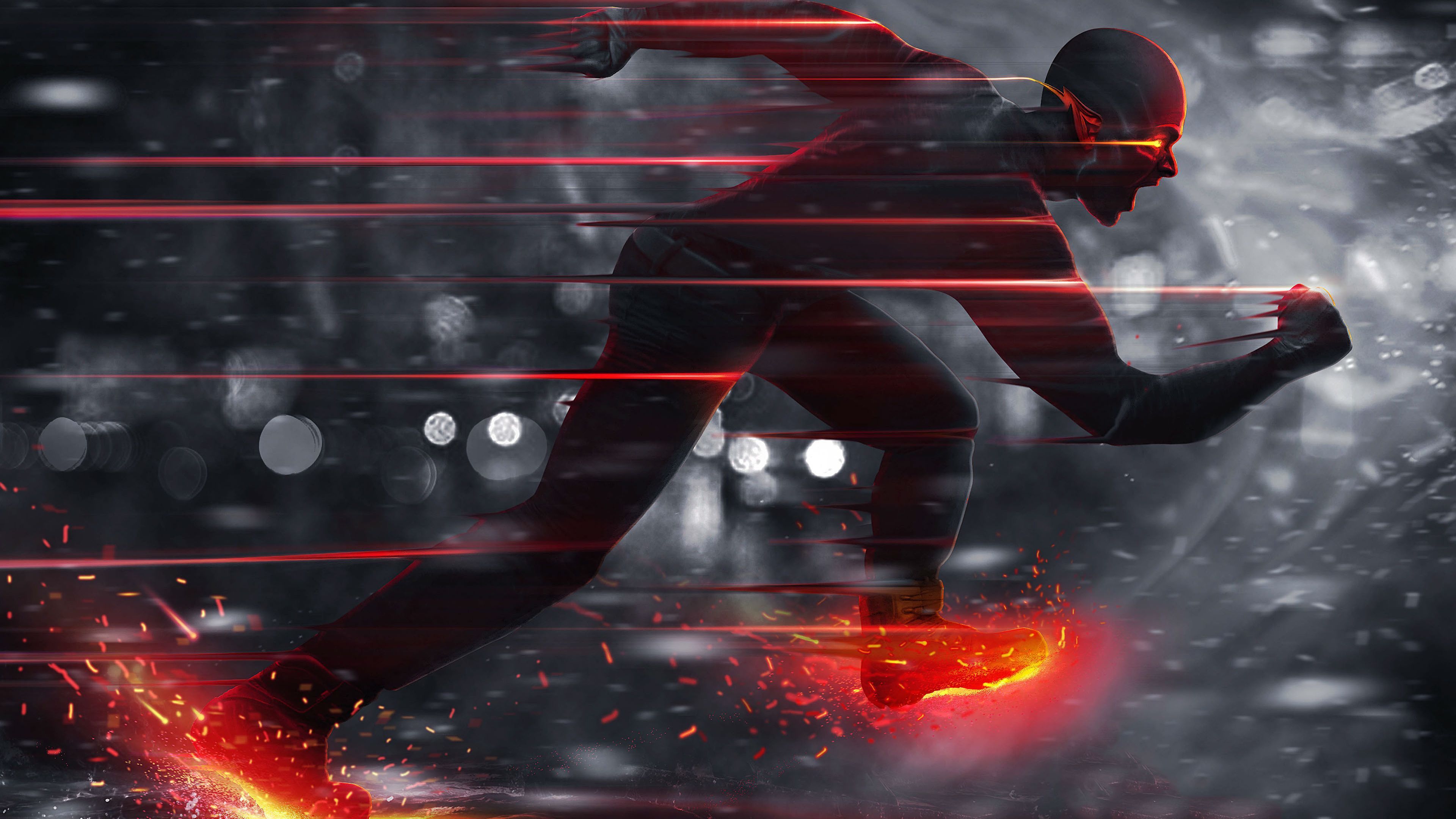 The Flash Running Wallpapers - Wallpaper Cave