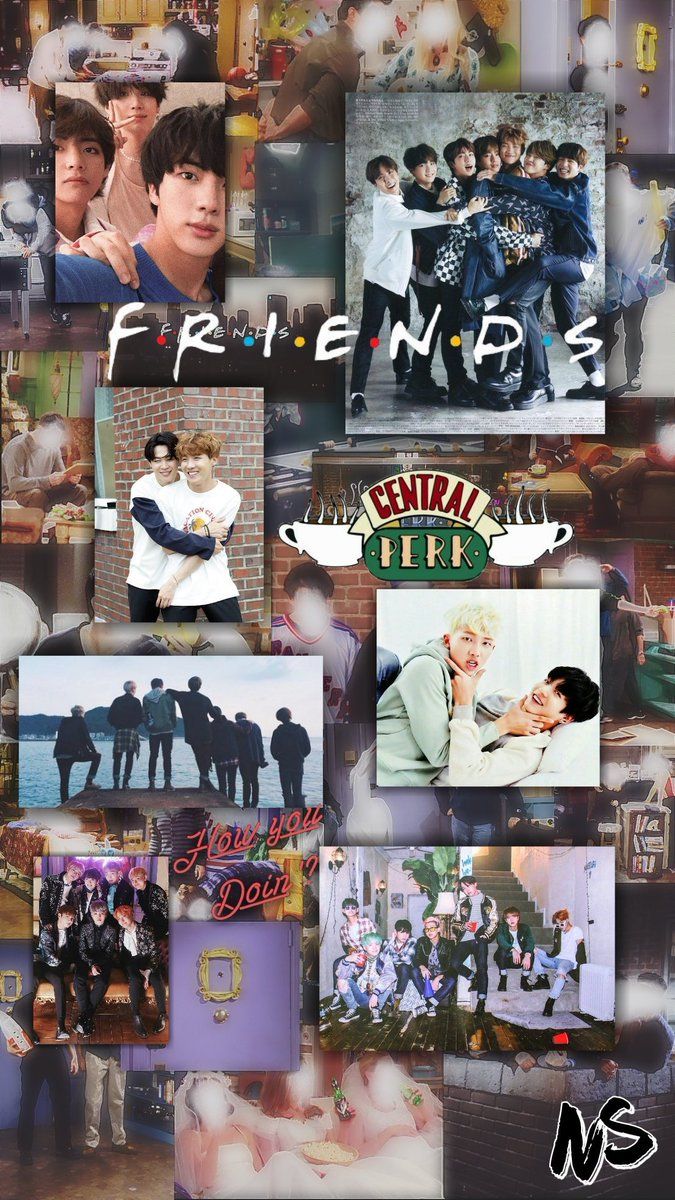 BTS Friends Wallpapers - Wallpaper Cave