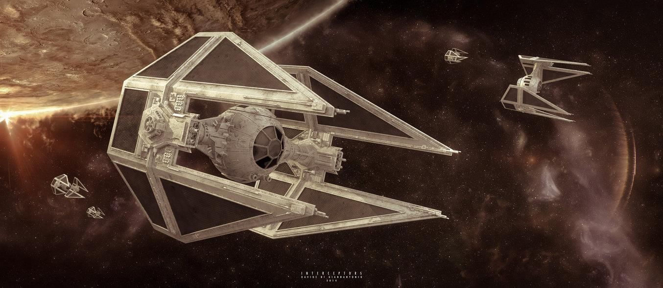 TIE Interceptor Wallpapers - Wallpaper Cave