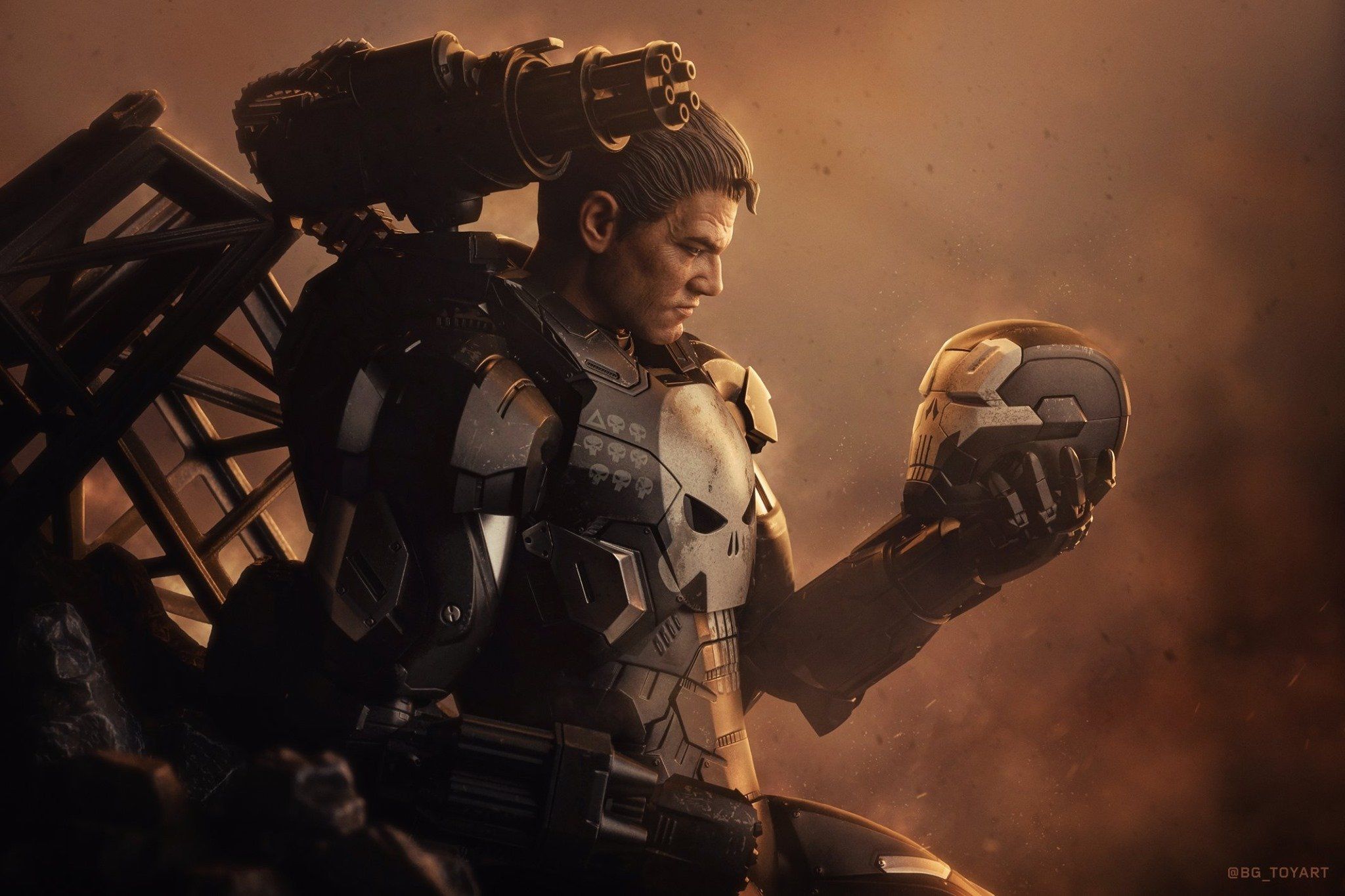 Punisher War Machine Wallpapers - Wallpaper Cave