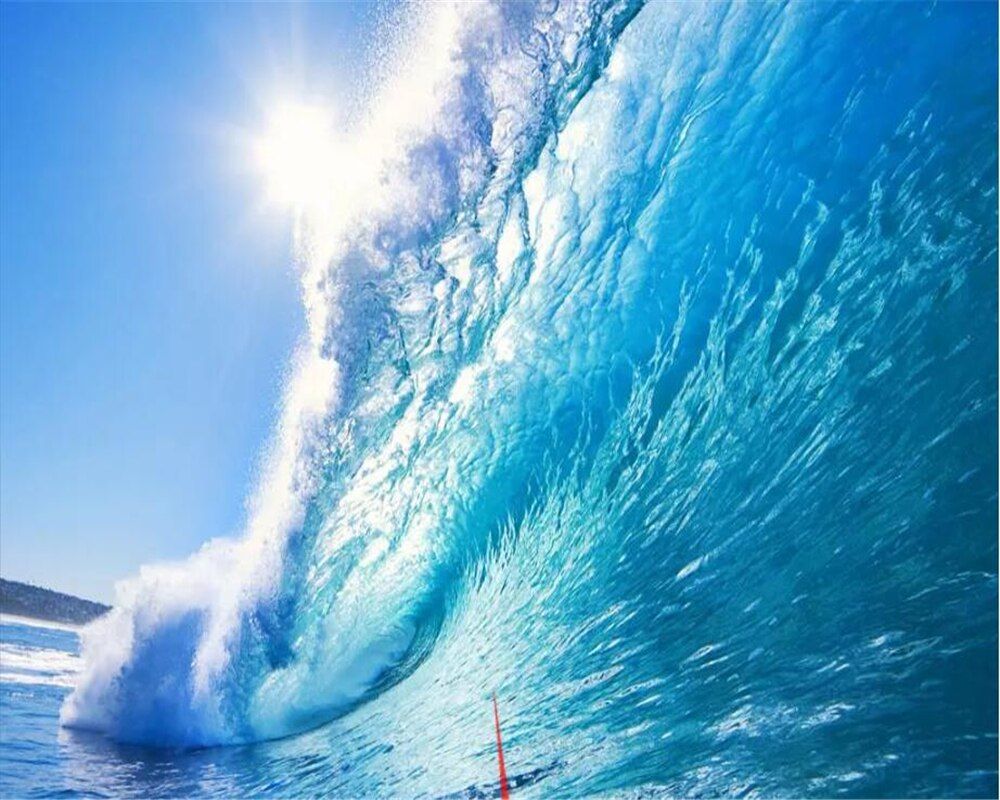 Wave Sunlight Wallpapers - Wallpaper Cave