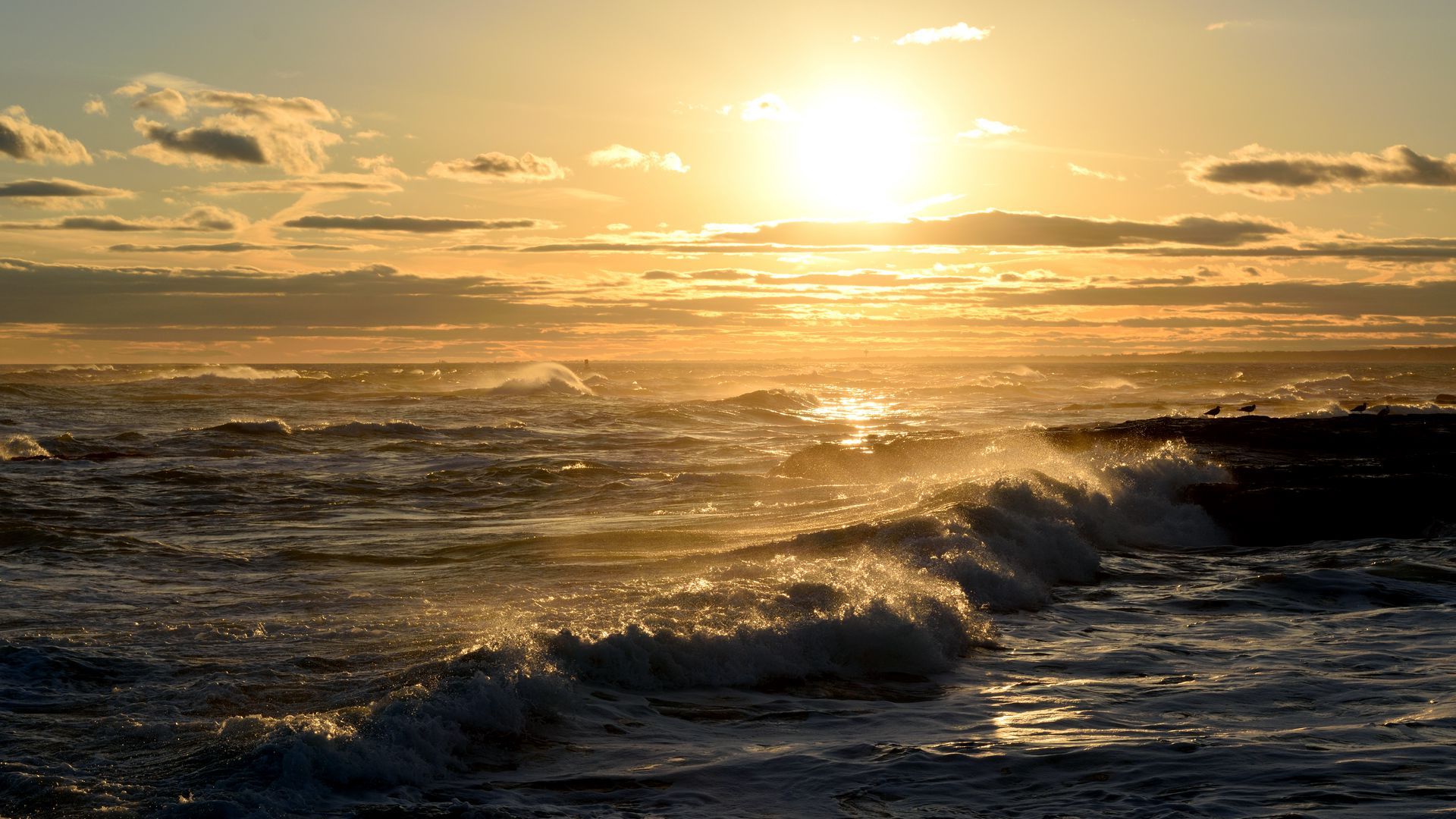 Wave Sunlight Wallpapers - Wallpaper Cave