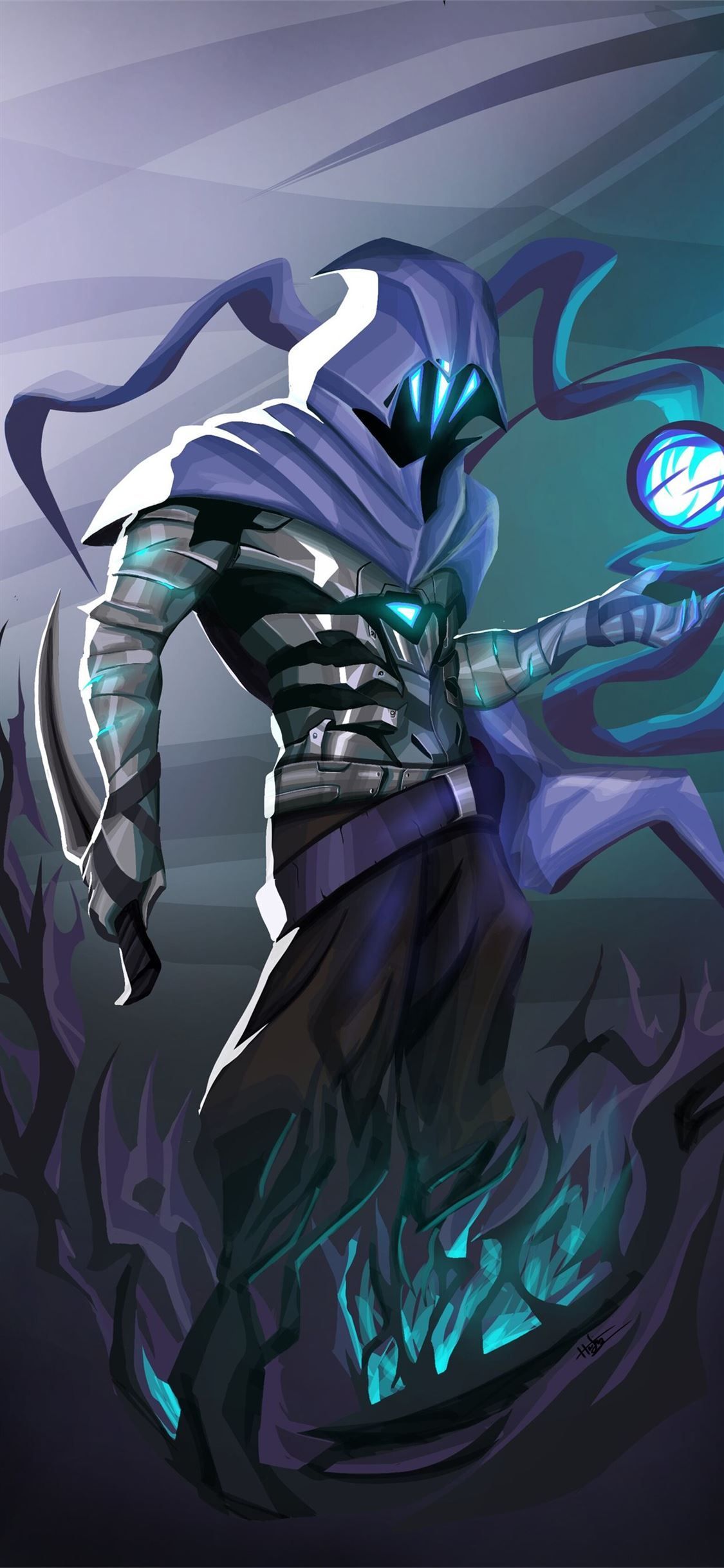 Omen Valorant Cartoon Wallpapers - Wallpaper Cave