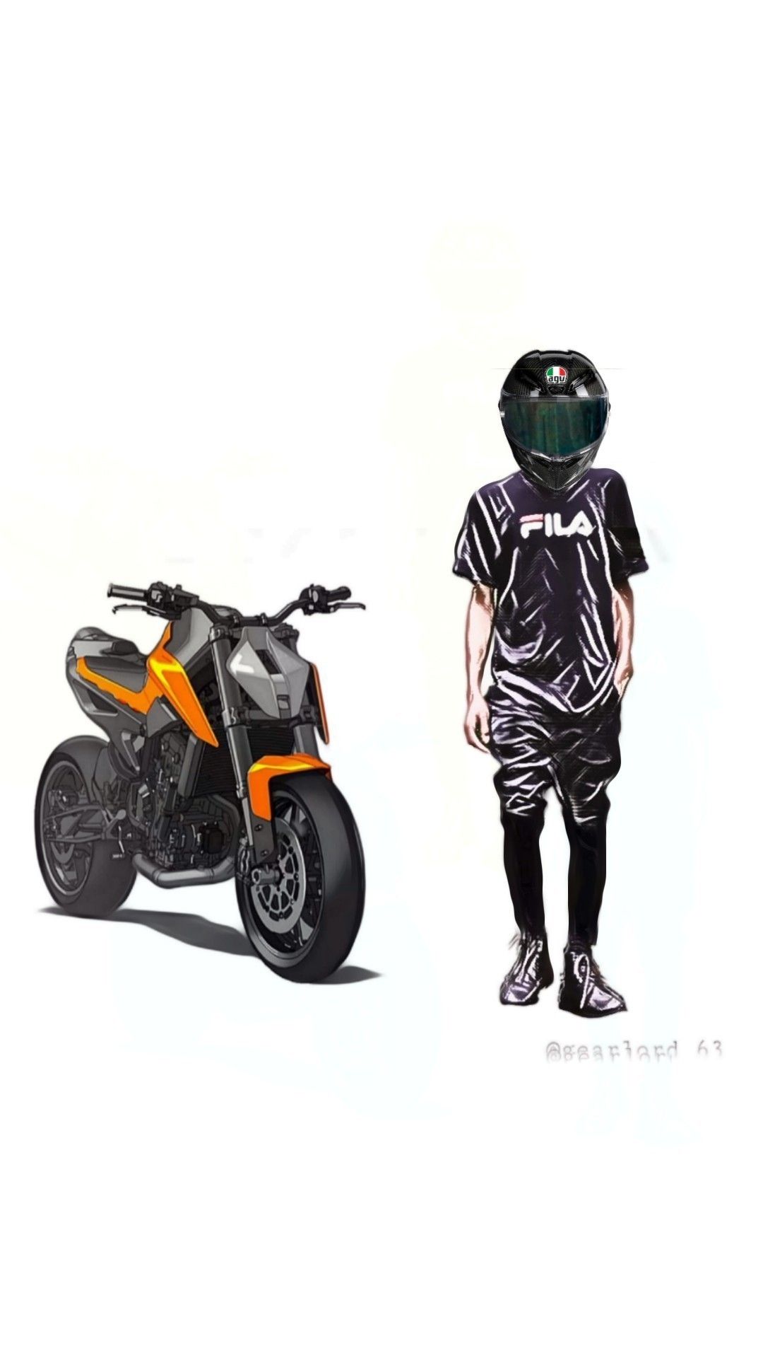 KTM Cartoon Wallpapers - Wallpaper Cave