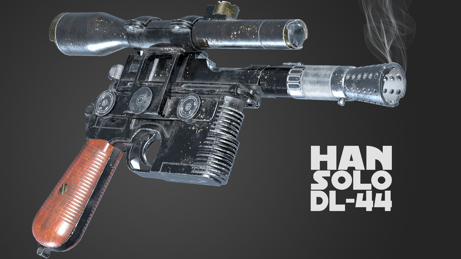 Han Solo Blaster Wallpapers - Wallpaper Cave