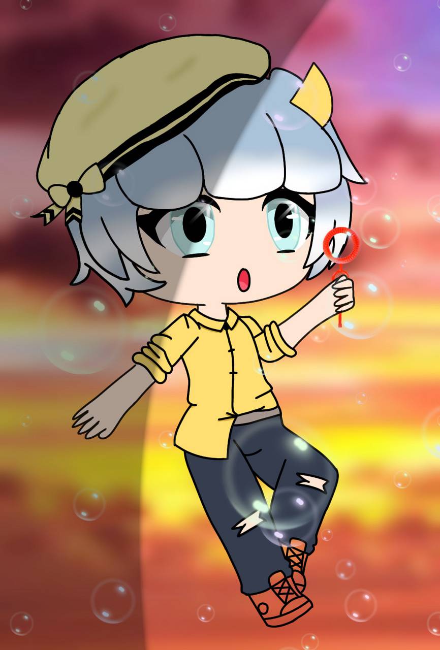 Yellow Gacha Life Wallpapers - Wallpaper Cave