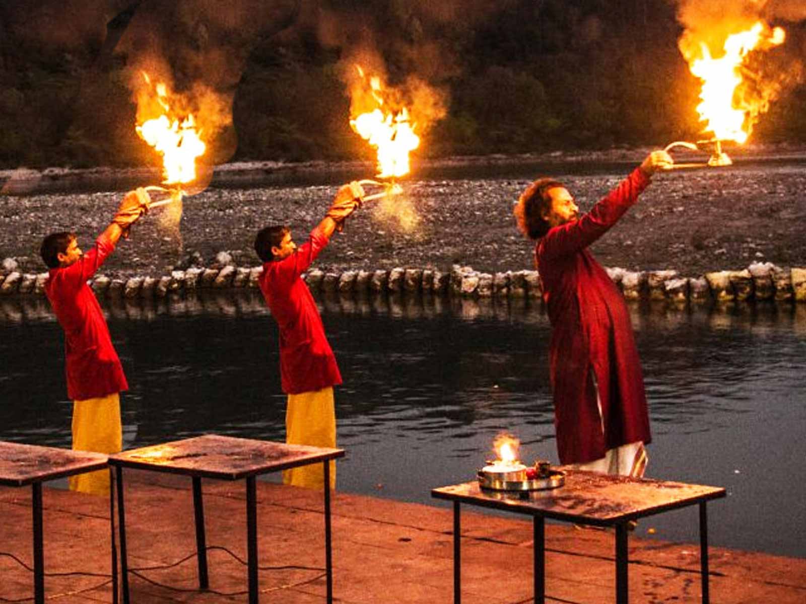 Ganga Aarti Wallpapers - Wallpaper Cave