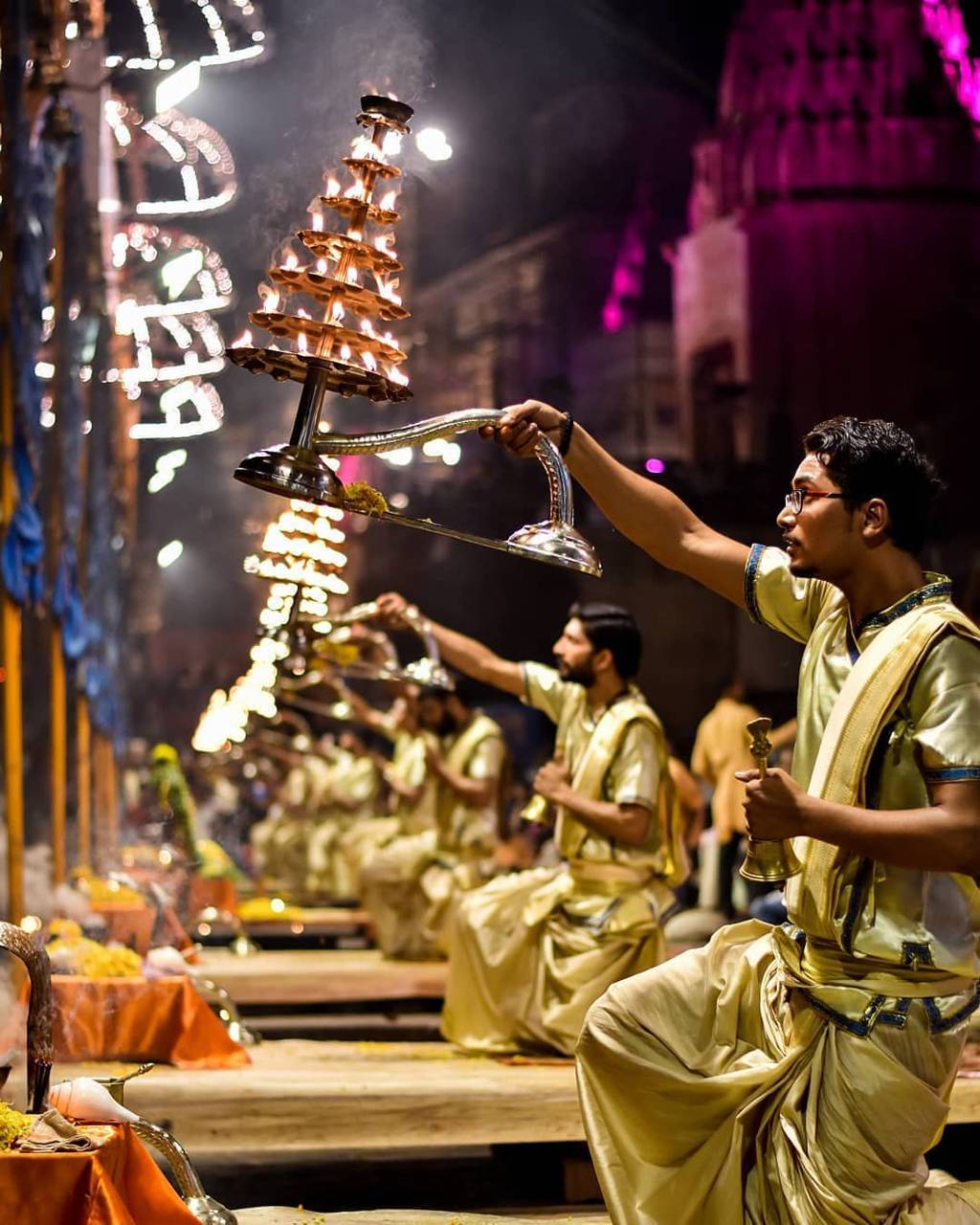 Ganga Aarti Wallpapers - Wallpaper Cave