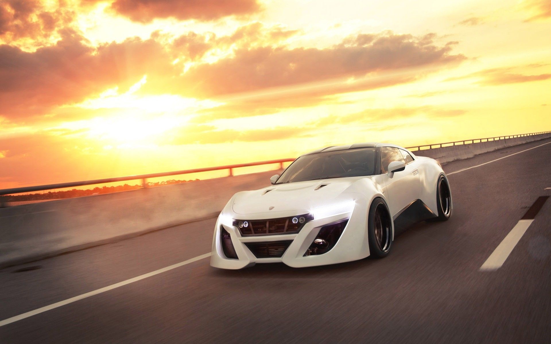 Car On Road Wallpapers - Wallpaper Cave