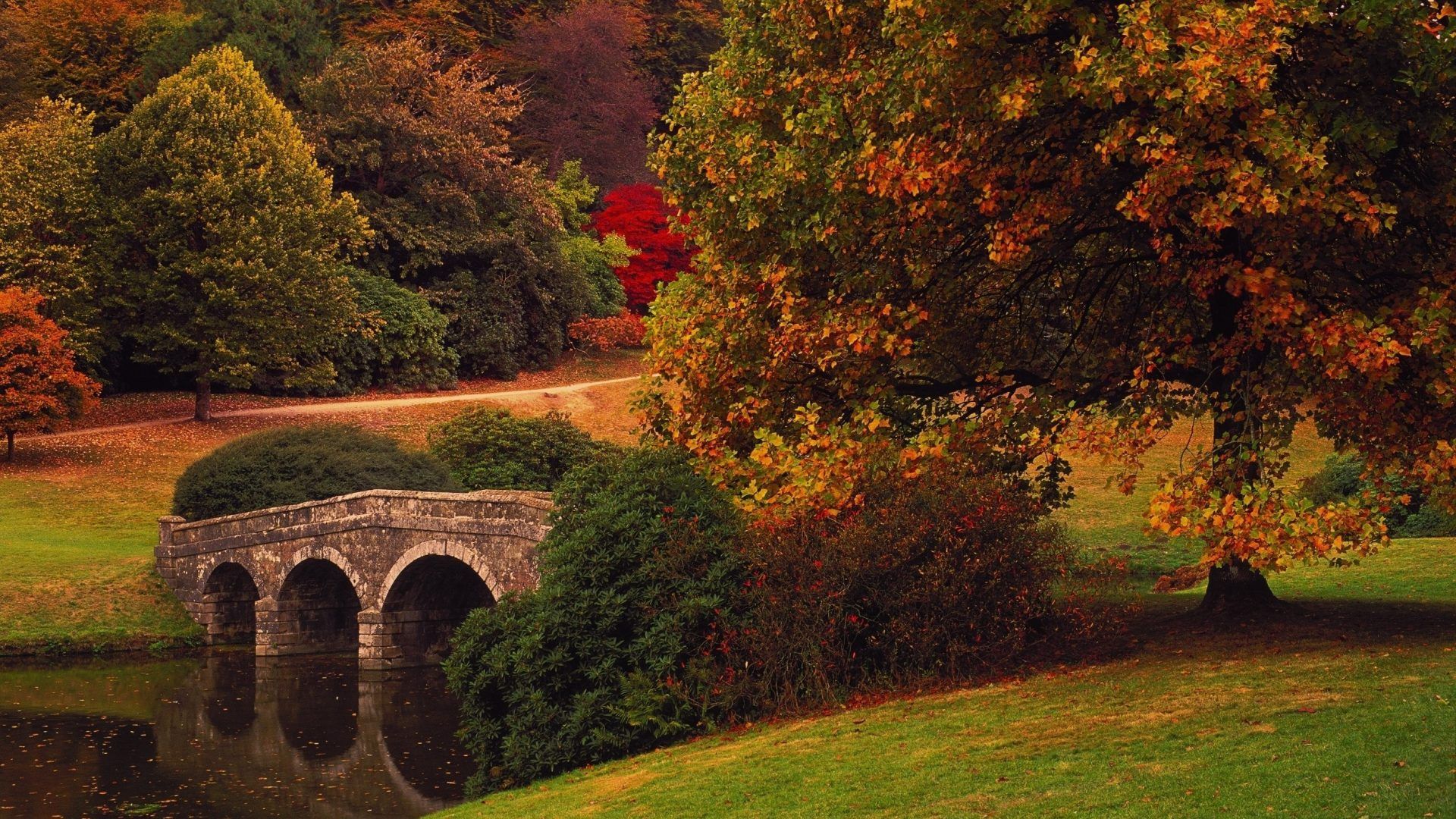 Bridge Autumn Wallpapers - Wallpaper Cave