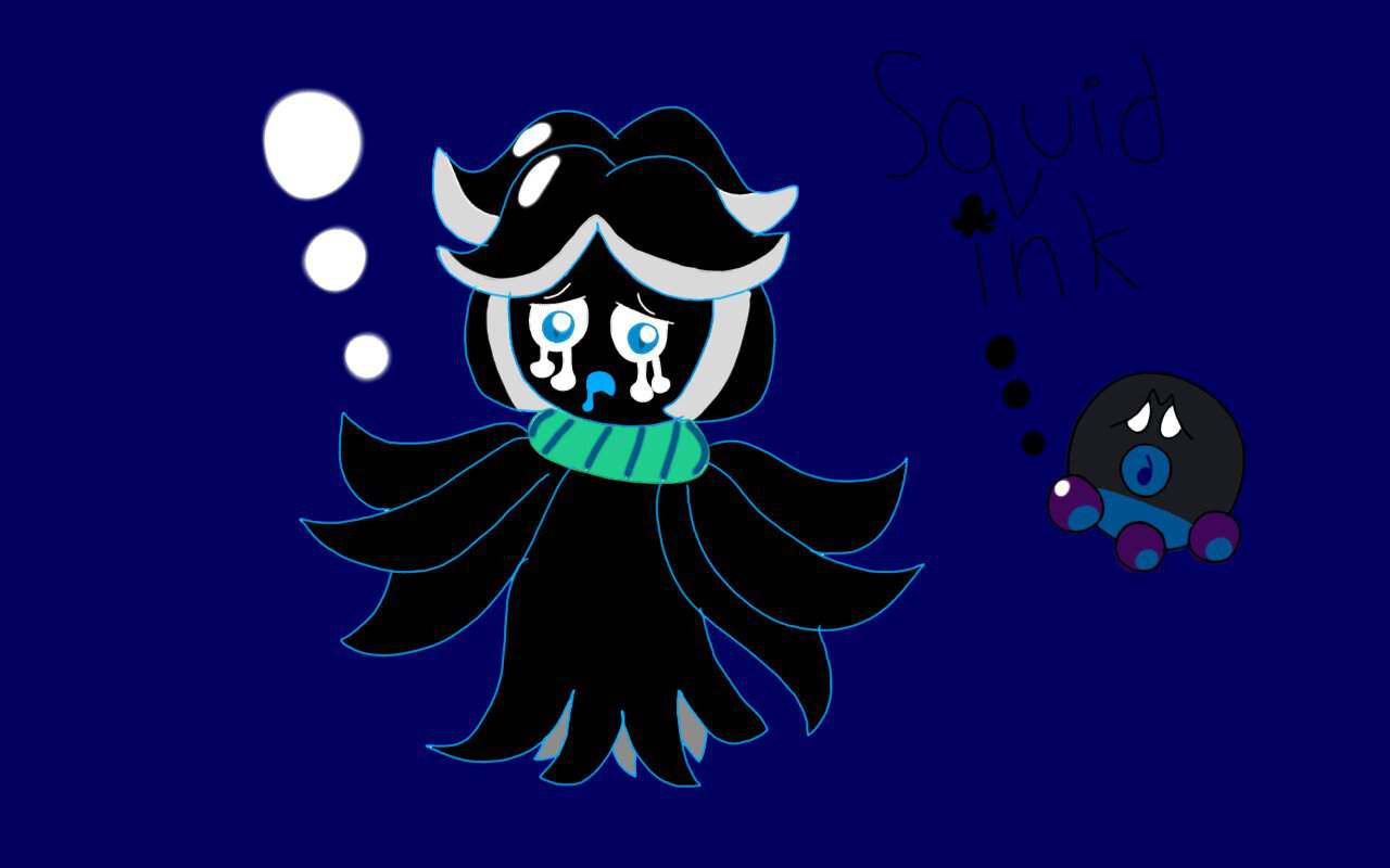 Cookie Run Squid Ink Cookie Wallpapers Wallpaper Cave