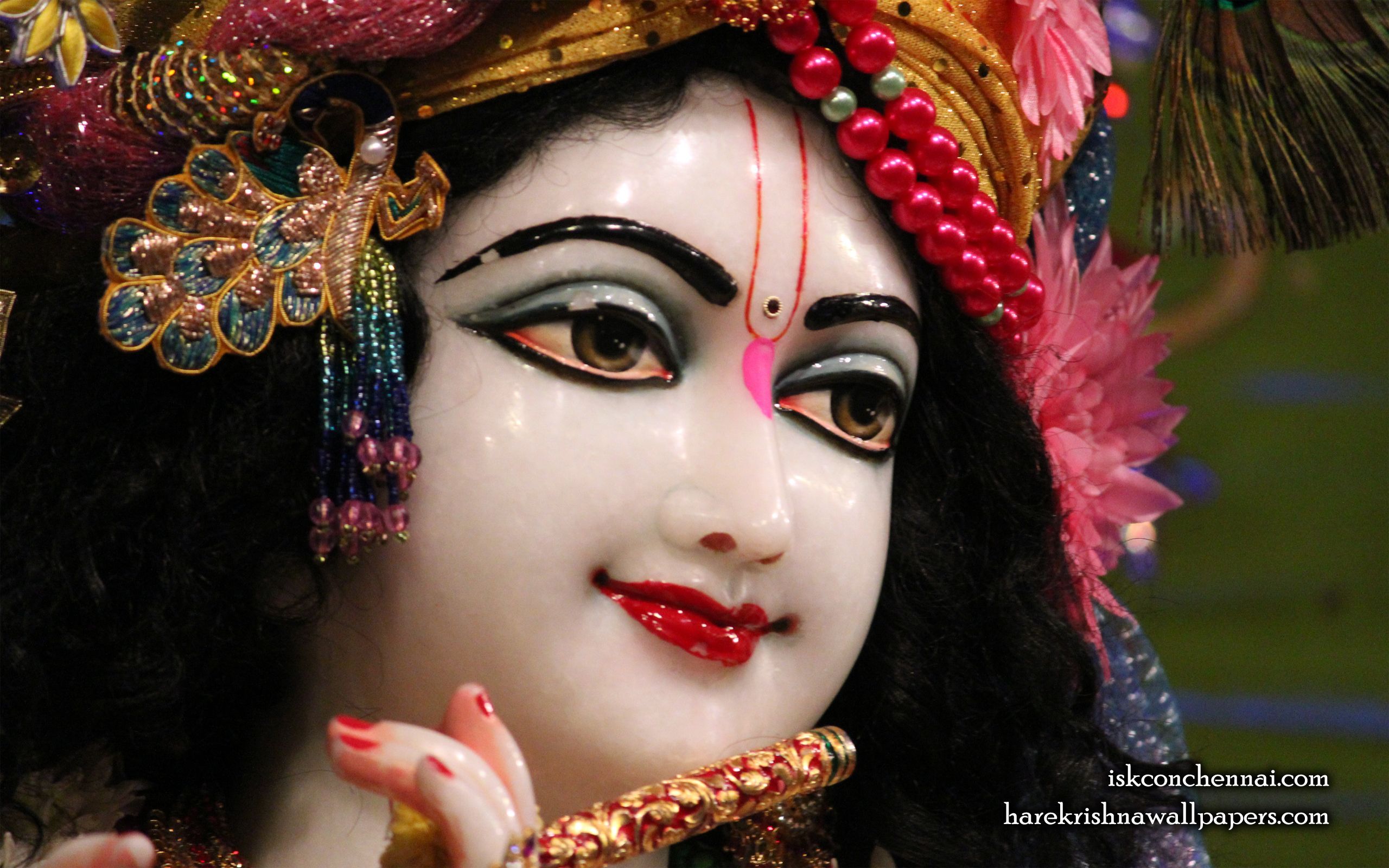 Krishna Face Wallpapers - Wallpaper Cave